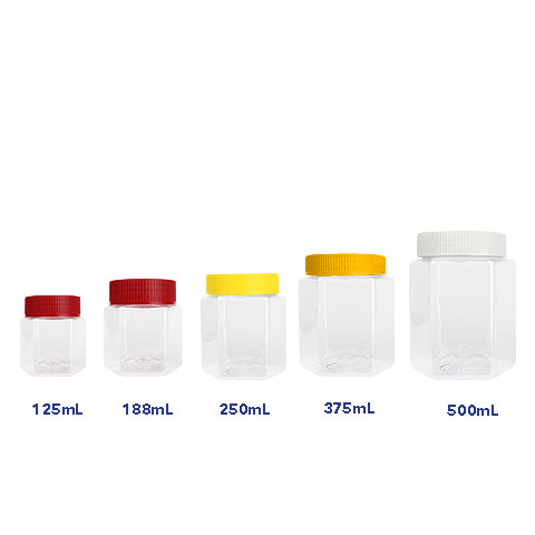 Hexagon Jar – donewellplastics
