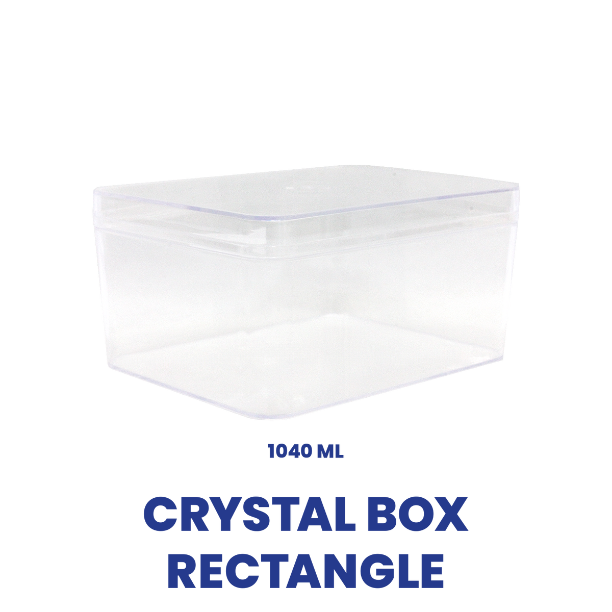 Crystal Box Rectangle – donewellplastics
