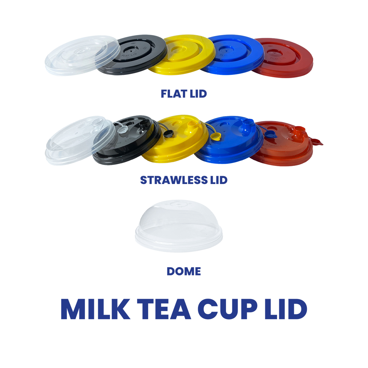 Hot and Cold Cup Lid / Milk Tea Cup Lid – donewellplastics